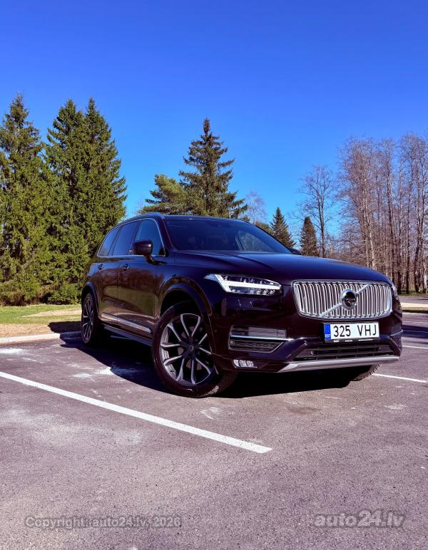 Black Volvo XC90 2016 in Tallinn, with an engine capacity of 2.00 L and mileage of 175 thousand km for 28900 €, photo 2 on AUTOMOTO.COM.LV
