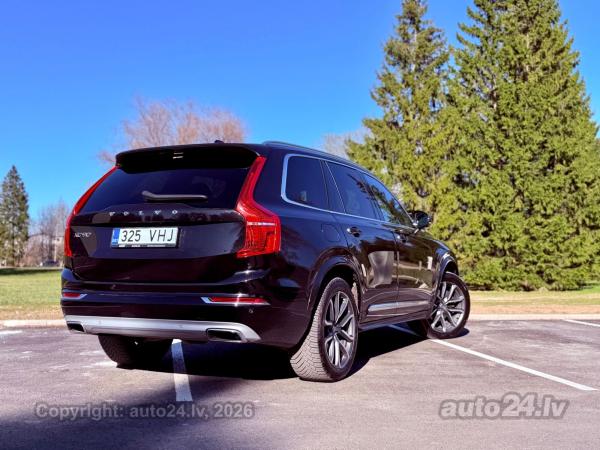 Black Volvo XC90 2016 in Tallinn, with an engine capacity of 2.00 L and mileage of 175 thousand km for 28900 €, photo 4 on AUTOMOTO.COM.LV
