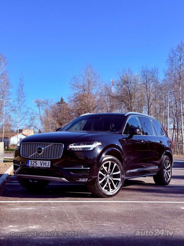 Black Volvo XC90 2016 in Tallinn, with an engine capacity of 2.00 L and mileage of 175 thousand km for 28900 €, photo 8 on AUTOMOTO.COM.LV