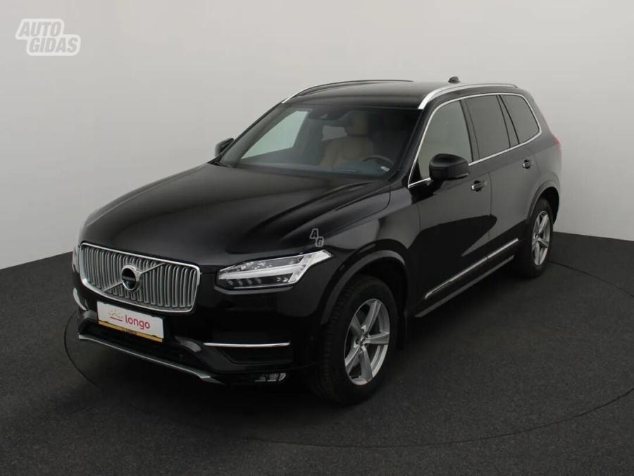Black Volvo XC90 2016 in Vilnius, with an engine capacity of 2.00 L and mileage of 170 thousand km for 25599 €, photo 1 on AUTOMOTO.COM.LV