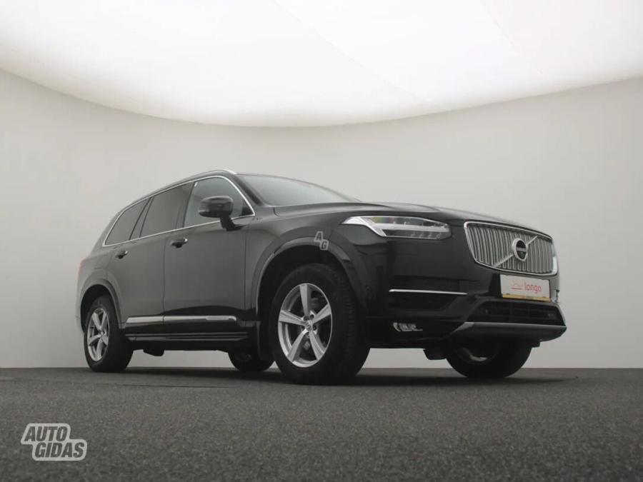 Black Volvo XC90 2016 in Vilnius, with an engine capacity of 2.00 L and mileage of 170 thousand km for 25599 €, photo 12 on AUTOMOTO.COM.LV