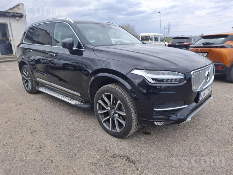 Melns Volvo XC90 2016 Talsi, ar dzinēja tilpumu 2.00 L un nobraukumu 164 tūkst. km par 23800 €, foto 1 vietnē AUTOMOTO.COM.LV