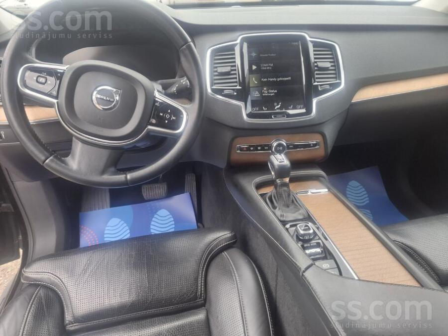 Melns Volvo XC90 2016 Talsi, ar dzinēja tilpumu 2.00 L un nobraukumu 164 tūkst. km par 23800 €, foto 10 vietnē AUTOMOTO.COM.LV