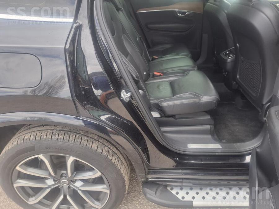Melns Volvo XC90 2016 Talsi, ar dzinēja tilpumu 2.00 L un nobraukumu 164 tūkst. km par 23800 €, foto 15 vietnē AUTOMOTO.COM.LV