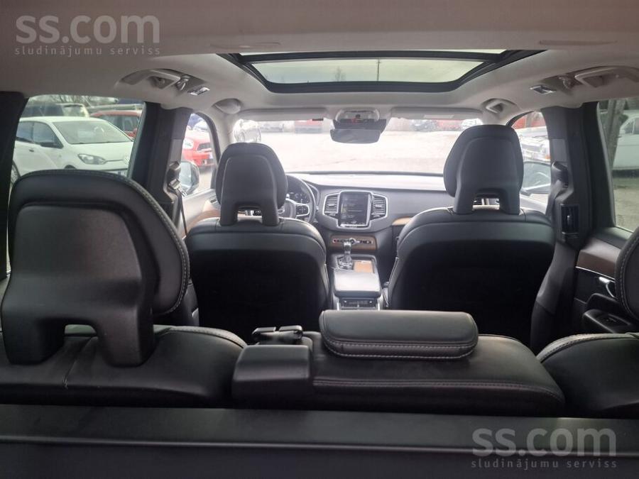 Melns Volvo XC90 2016 Talsi, ar dzinēja tilpumu 2.00 L un nobraukumu 164 tūkst. km par 23800 €, foto 22 vietnē AUTOMOTO.COM.LV