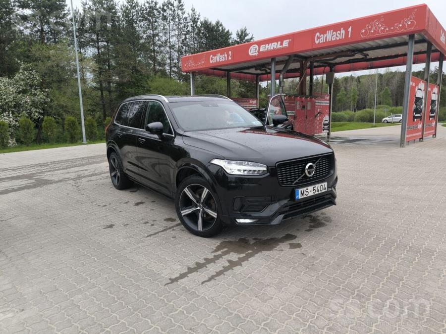 Black Volvo XC90 2016 in Ogre, with an engine capacity of 2.00 L and mileage of 0 thousand km for 17500 €, photo 8 on AUTOMOTO.COM.LV