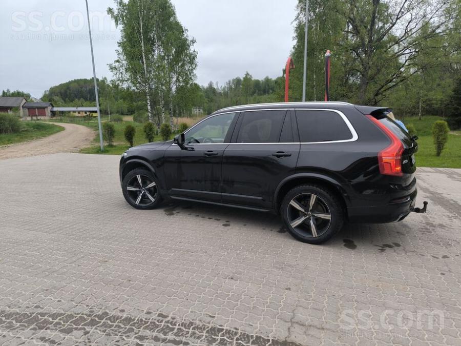 Black Volvo XC90 2016 in Ogre, with an engine capacity of 2.00 L and mileage of 0 thousand km for 17500 €, photo 11 on AUTOMOTO.COM.LV