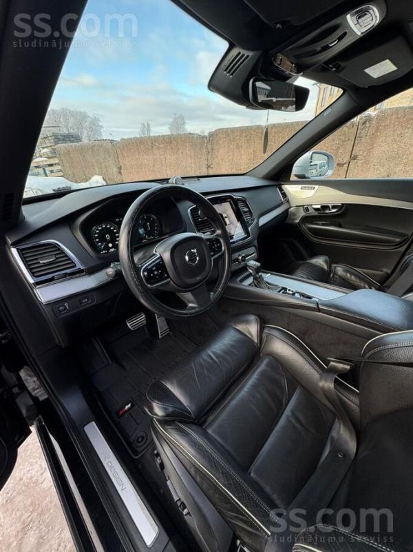 Melns Volvo XC90 2016 Talsi, ar dzinēja tilpumu 2.00 L un nobraukumu 270 tūkst. km par 24100 €, foto 5 vietnē AUTOMOTO.COM.LV