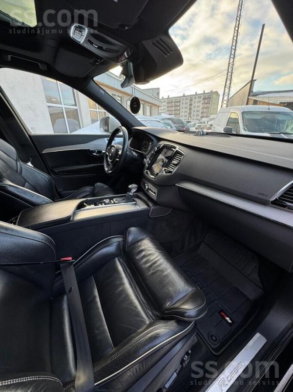 Melns Volvo XC90 2016 Talsi, ar dzinēja tilpumu 2.00 L un nobraukumu 270 tūkst. km par 24100 €, foto 6 vietnē AUTOMOTO.COM.LV