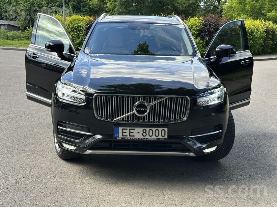 Melns Volvo XC90 2016 Rīga, ar dzinēja tilpumu 2.00 L un nobraukumu 220 tūkst. km par 18900 €, foto 1 vietnē AUTOMOTO.COM.LV