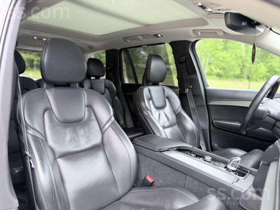 Melns Volvo XC90 2016 Ogre, ar dzinēja tilpumu 2.00 L un nobraukumu 230 tūkst. km par 23700 €, foto 10 vietnē AUTOMOTO.COM.LV