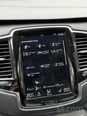 Melns Volvo XC90 2016 Ogre, ar dzinēja tilpumu 2.00 L un nobraukumu 230 tūkst. km par 23700 €, foto 12 vietnē AUTOMOTO.COM.LV