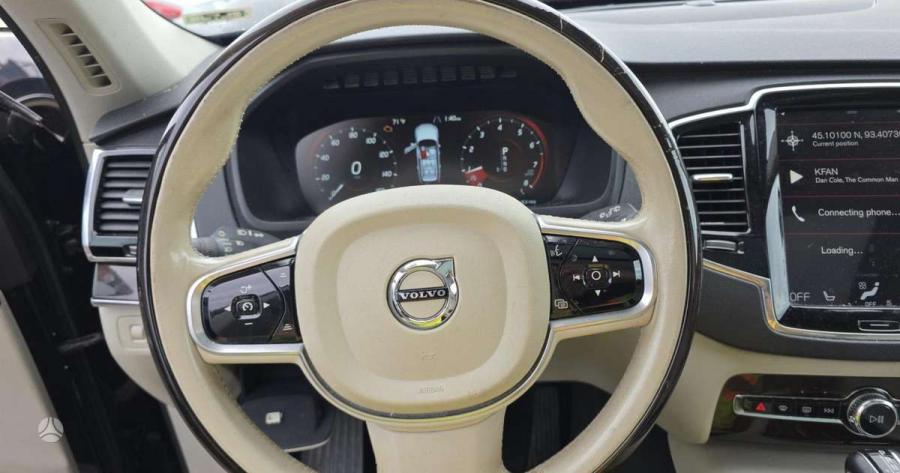 Melns Volvo XC90 2016 Ukmergė, ar dzinēja tilpumu 1.97 L un nobraukumu 245 tūkst. km par 11900 €, foto 18 vietnē AUTOMOTO.COM.LV