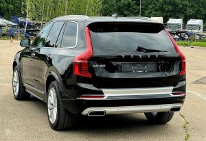 Black Volvo XC90 2016 in Utena, with an engine capacity of 1.97 L and mileage of 278 thousand km for 19850 €, photo 17 on AUTOMOTO.COM.LV