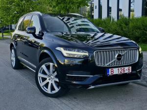 Black Volvo XC90 2016 in Riga, with an engine capacity of 2.00 L and mileage of 317 thousand km for 21950 €, photo 6 on AUTOMOTO.COM.LV