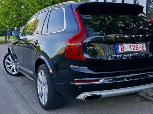 Black Volvo XC90 2016 in Riga, with an engine capacity of 2.00 L and mileage of 317 thousand km for 21950 €, photo 17 on AUTOMOTO.COM.LV