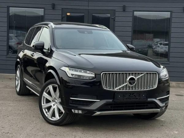 Melns Volvo XC90 2016 Jelgava, ar dzinēja tilpumu 2.00 L un nobraukumu 210 tūkst. km par 24450 €, foto 1 vietnē AUTOMOTO.COM.LV