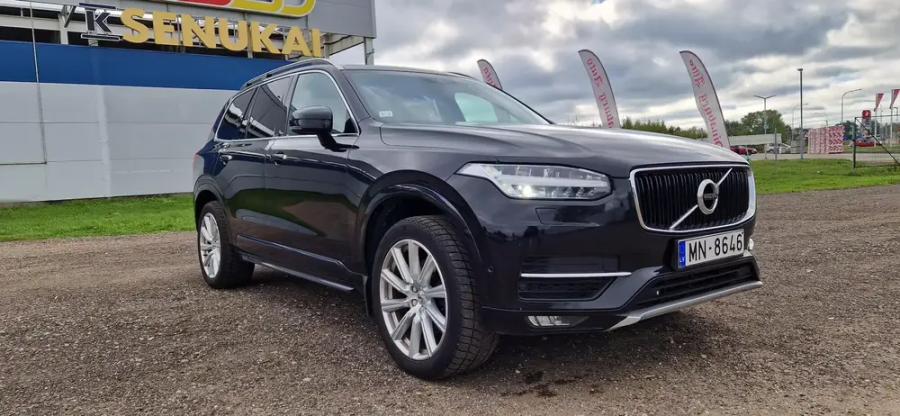 Melns Volvo XC90 2016 Daugavpils, ar dzinēja tilpumu 2.00 L un nobraukumu 239 tūkst. km par 20350 €, foto 8 vietnē AUTOMOTO.COM.LV