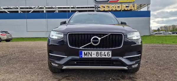 Black Volvo XC90 2016 in Daugavpils, with an engine capacity of 2.00 L and mileage of 239 thousand km for 20350 €, photo 8 on AUTOMOTO.COM.LV