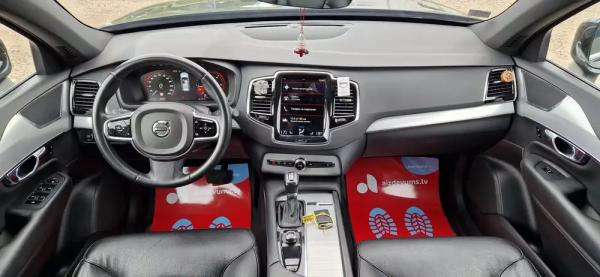 Black Volvo XC90 2016 in Daugavpils, with an engine capacity of 2.00 L and mileage of 239 thousand km for 20350 €, photo 9 on AUTOMOTO.COM.LV
