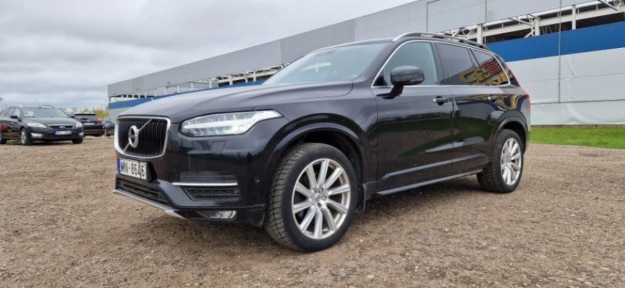 Black Volvo XC90 2016 in Riga, with an engine capacity of 2.00 L and mileage of 239 thousand km for 23350 €, photo 1 on AUTOMOTO.COM.LV