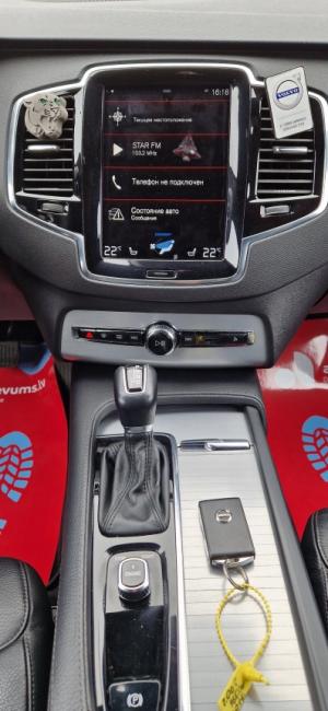 Black Volvo XC90 2016 in Riga, with an engine capacity of 2.00 L and mileage of 239 thousand km for 23350 €, photo 12 on AUTOMOTO.COM.LV
