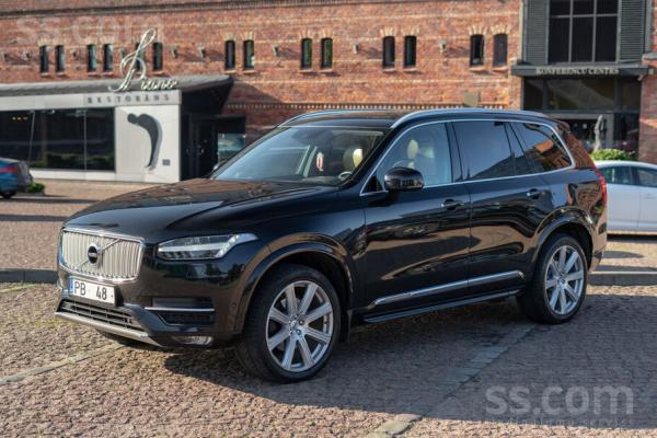 Melns Volvo XC90 2016 Liepāja, ar dzinēja tilpumu 2.00 L un nobraukumu 179 tūkst. km par 23250 €, foto 1 vietnē AUTOMOTO.COM.LV