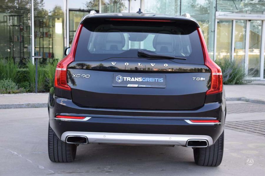 Melns Volvo XC90 2016 Viļņa, ar dzinēja tilpumu 1.97 L un nobraukumu 211 tūkst. km par 20500 €, foto 10 vietnē AUTOMOTO.COM.LV