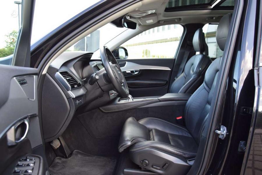 Melns Volvo XC90 2016 Viļņa, ar dzinēja tilpumu 1.97 L un nobraukumu 211 tūkst. km par 20500 €, foto 16 vietnē AUTOMOTO.COM.LV