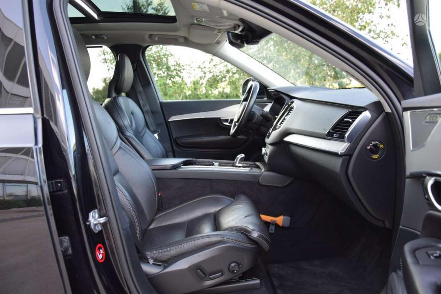 Melns Volvo XC90 2016 Viļņa, ar dzinēja tilpumu 1.97 L un nobraukumu 211 tūkst. km par 20500 €, foto 20 vietnē AUTOMOTO.COM.LV