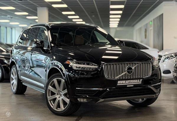 Black Volvo XC90 2016 in Klaipeda, with an engine capacity of 1.97 L and mileage of 169 thousand km for 23950 €, photo 9 on AUTOMOTO.COM.LV