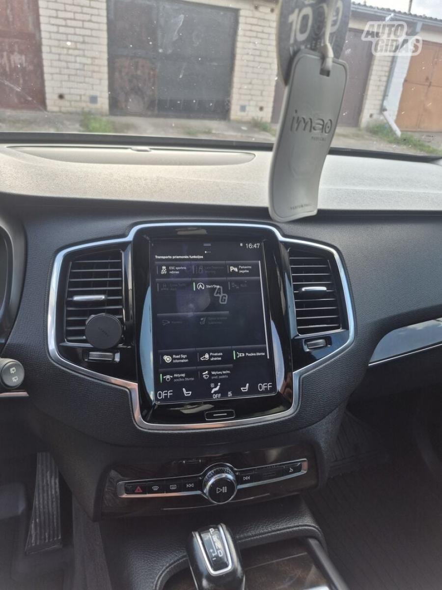 Melns Volvo XC90 2016 Šauļi, ar dzinēja tilpumu 2.00 L un nobraukumu 240 tūkst. km par 17000 €, foto 9 vietnē AUTOMOTO.COM.LV