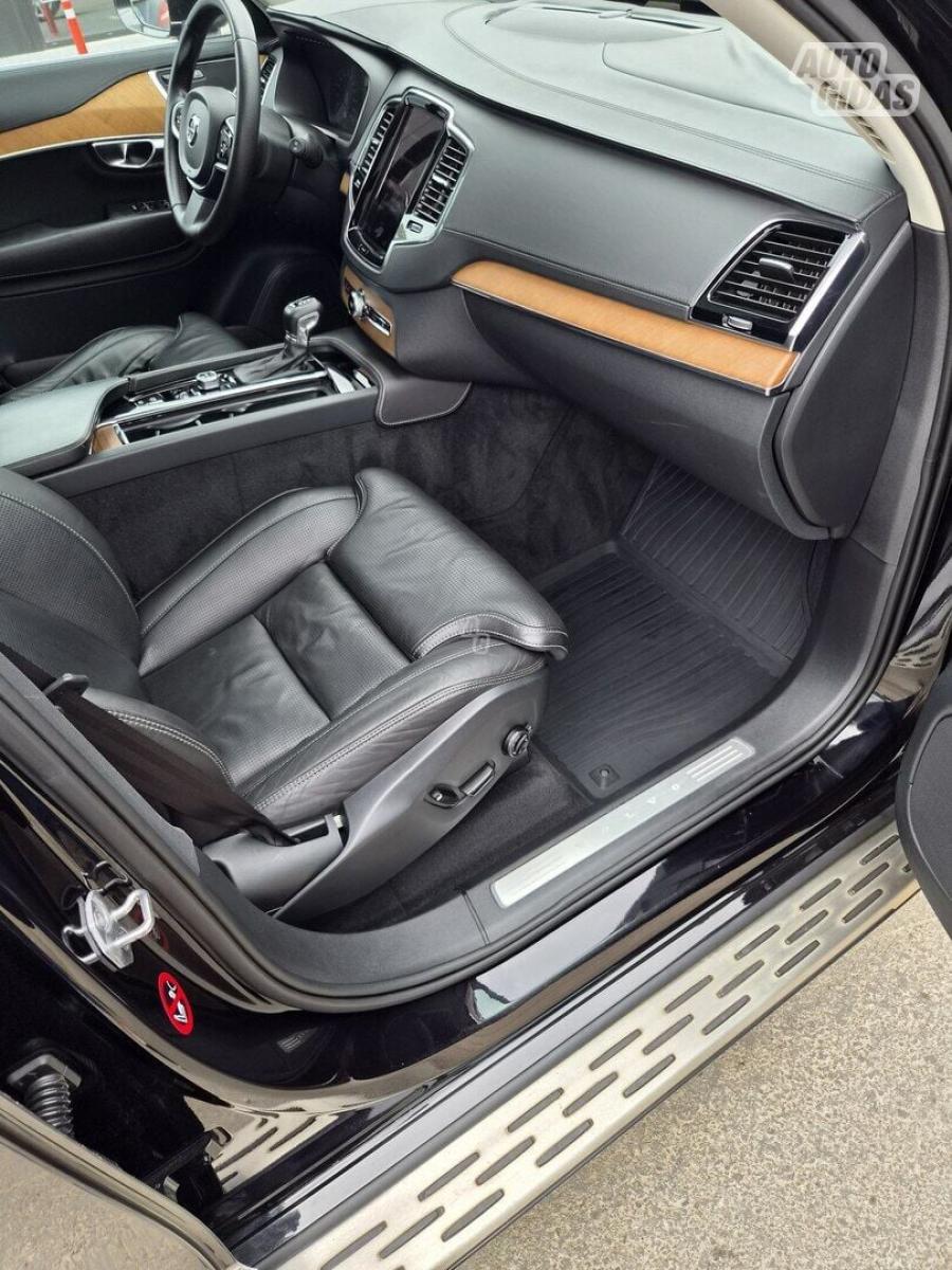 Melns Volvo XC90 2016 Kauņa, ar dzinēja tilpumu 2.00 L un nobraukumu 251 tūkst. km par 17999 €, foto 15 vietnē AUTOMOTO.COM.LV