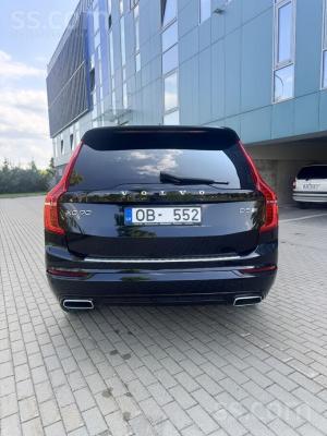 Black Volvo XC90 2016 in Jekabpils, with an engine capacity of 2.00 L and mileage of 204 thousand km for 21400 €, photo 4 on AUTOMOTO.COM.LV