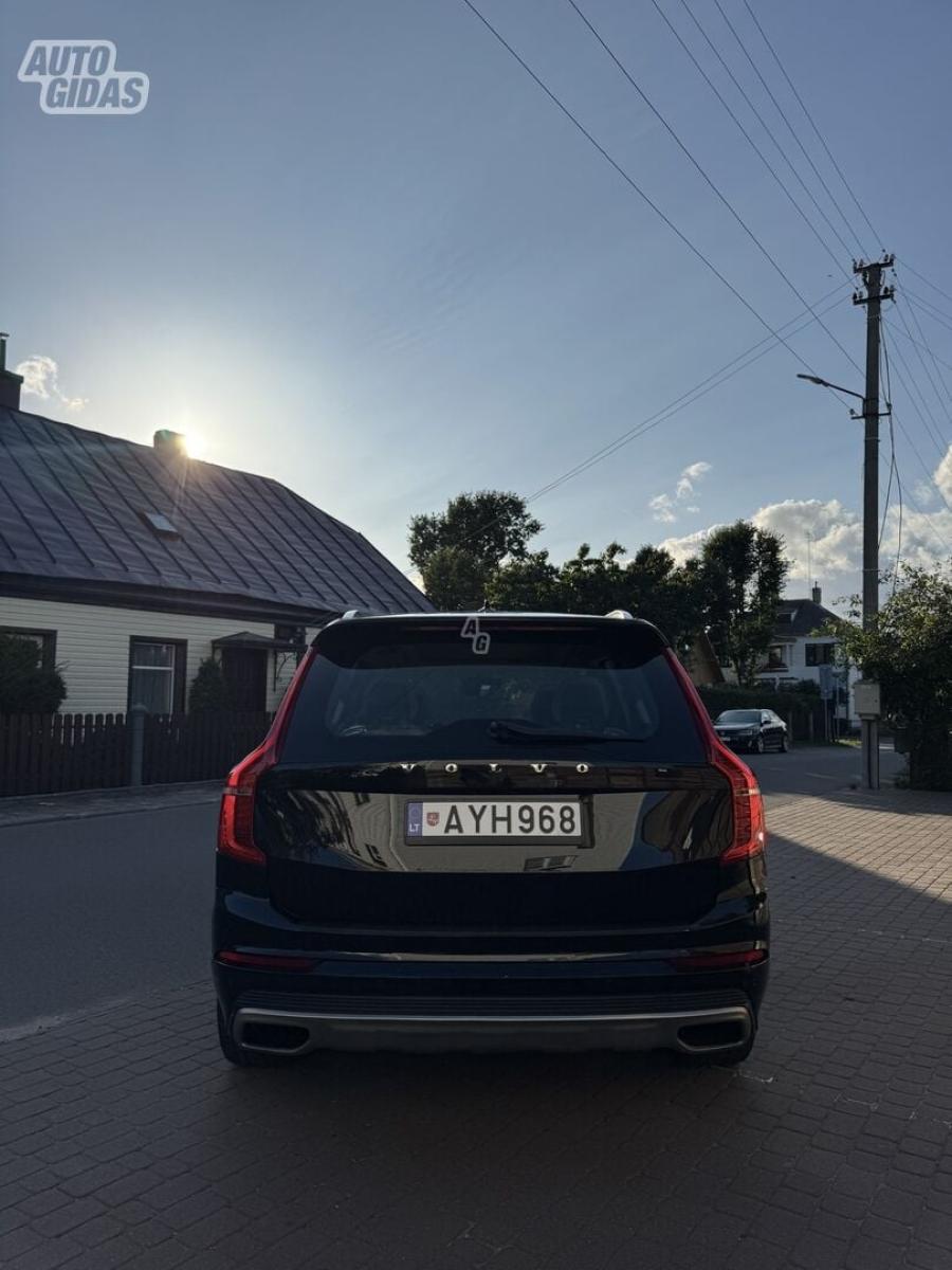 Melns Volvo XC90 2016 Kauņa, ar dzinēja tilpumu 2.00 L un nobraukumu 311 tūkst. km par 22400 €, foto 6 vietnē AUTOMOTO.COM.LV