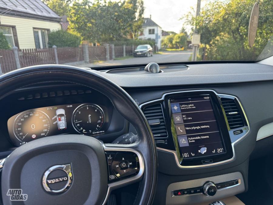 Melns Volvo XC90 2016 Kauņa, ar dzinēja tilpumu 2.00 L un nobraukumu 311 tūkst. km par 22400 €, foto 15 vietnē AUTOMOTO.COM.LV