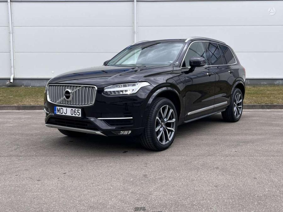 Melns Volvo XC90 2016 Kauņa, ar dzinēja tilpumu 1.97 L un nobraukumu 283 tūkst. km par 18400 €, foto 1 vietnē AUTOMOTO.COM.LV