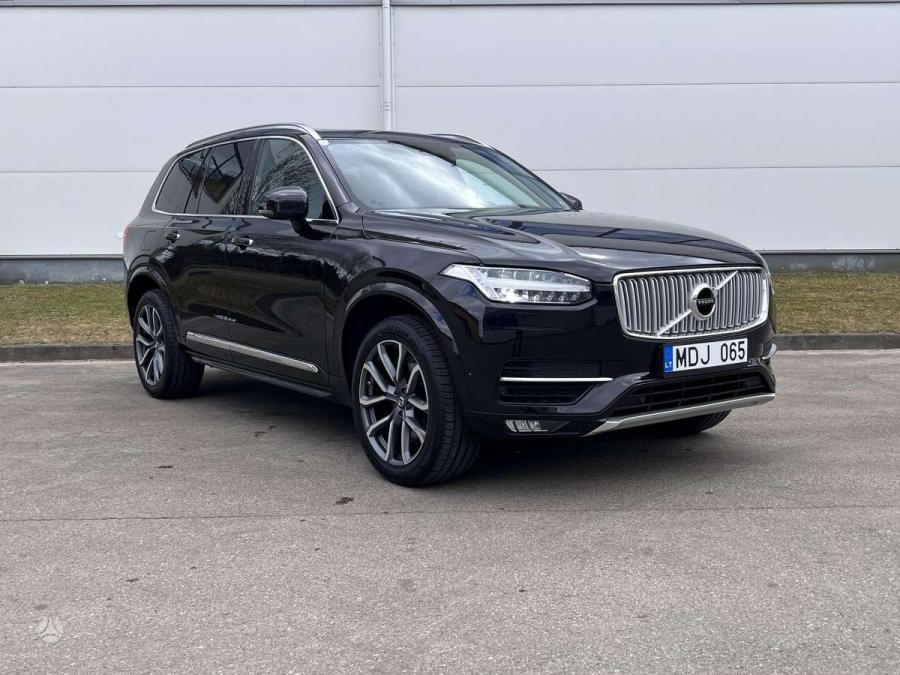 Melns Volvo XC90 2016 Kauņa, ar dzinēja tilpumu 1.97 L un nobraukumu 283 tūkst. km par 18400 €, foto 4 vietnē AUTOMOTO.COM.LV