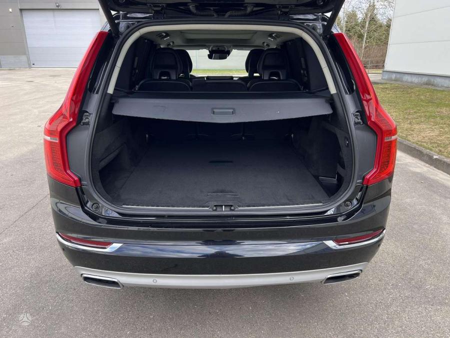 Melns Volvo XC90 2016 Kauņa, ar dzinēja tilpumu 1.97 L un nobraukumu 283 tūkst. km par 18400 €, foto 14 vietnē AUTOMOTO.COM.LV