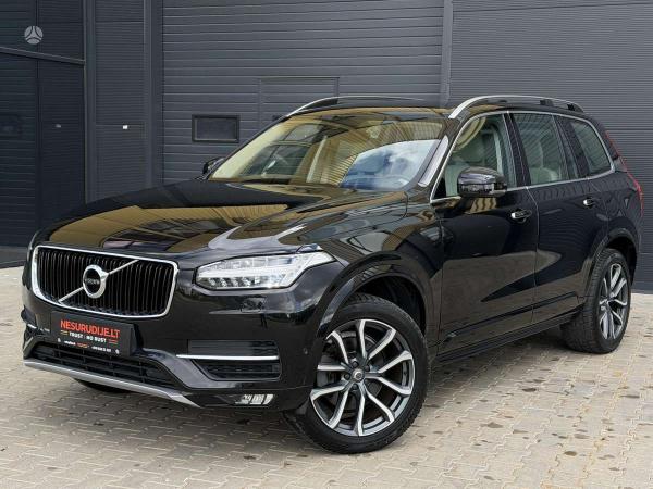 Black Volvo XC90 2016 in Vilnius, with an engine capacity of 1.97 L and mileage of 182 thousand km for 24499 €, photo 1 on AUTOMOTO.COM.LV