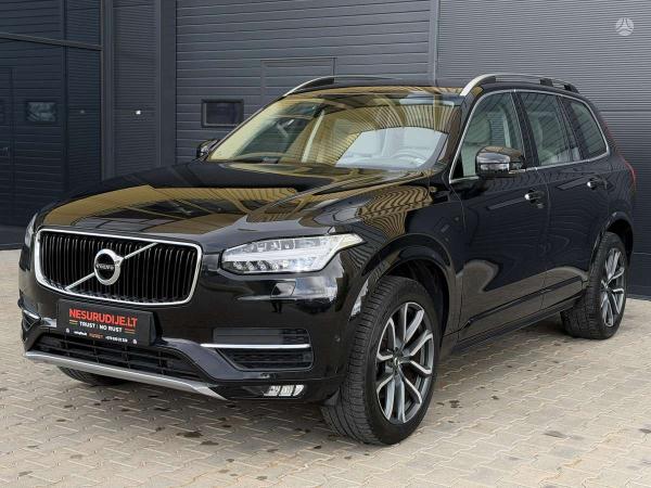 Black Volvo XC90 2016 in Vilnius, with an engine capacity of 1.97 L and mileage of 182 thousand km for 24499 €, photo 2 on AUTOMOTO.COM.LV