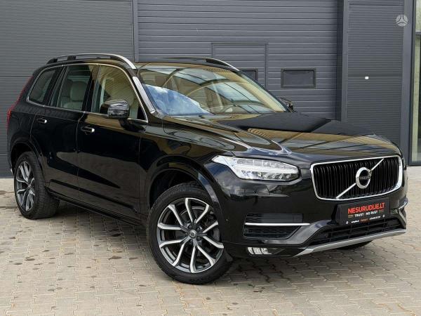Black Volvo XC90 2016 in Vilnius, with an engine capacity of 1.97 L and mileage of 182 thousand km for 24499 €, photo 8 on AUTOMOTO.COM.LV