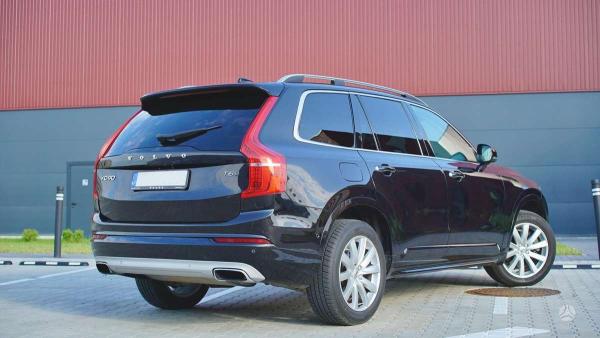 Black Volvo XC90 2016 in Klaipeda, with an engine capacity of 1.97 L and mileage of 222 thousand km for 18899 €, photo 4 on AUTOMOTO.COM.LV