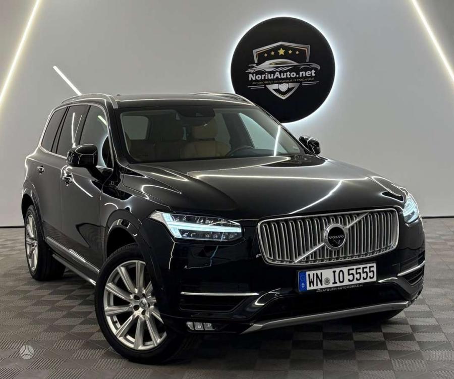 Melns Volvo XC90 2016 Marijampole, ar dzinēja tilpumu 1.97 L un nobraukumu 193 tūkst. km par 20850 €, foto 1 vietnē AUTOMOTO.COM.LV