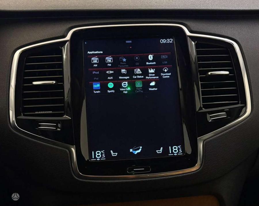 Melns Volvo XC90 2016 Marijampole, ar dzinēja tilpumu 1.97 L un nobraukumu 193 tūkst. km par 20850 €, foto 5 vietnē AUTOMOTO.COM.LV