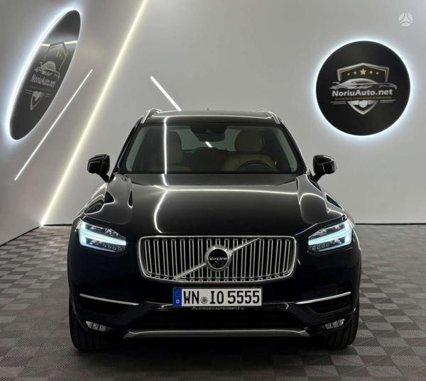 Black Volvo XC90 2016 in Marijampole, with an engine capacity of 1.97 L and mileage of 193 thousand km for 20850 €, photo 5 on AUTOMOTO.COM.LV
