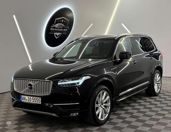 Black Volvo XC90 2016 in Marijampole, with an engine capacity of 1.97 L and mileage of 193 thousand km for 20850 €, photo 7 on AUTOMOTO.COM.LV