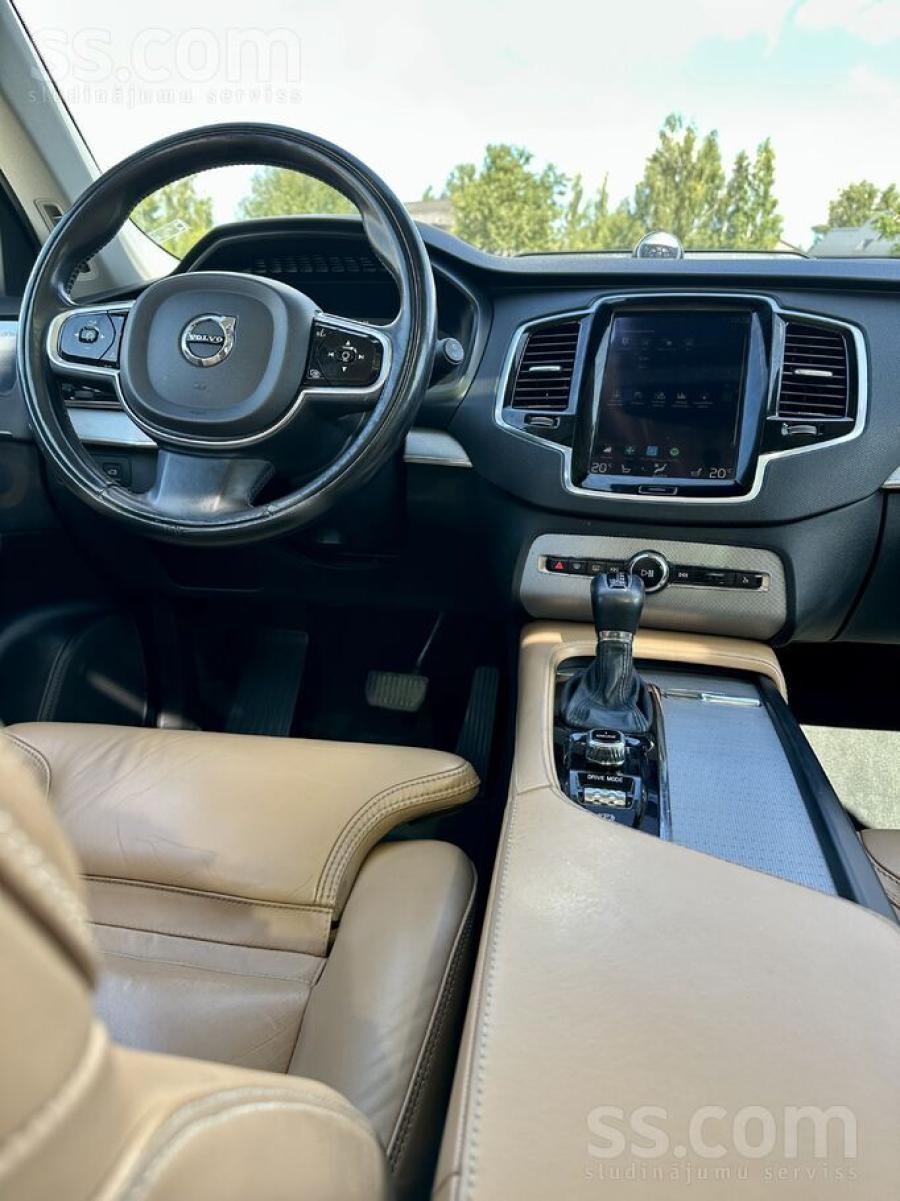 Melns Volvo XC90 2016 Rīga, ar dzinēja tilpumu 2.00 L un nobraukumu 221 tūkst. km par 17400 €, foto 13 vietnē AUTOMOTO.COM.LV