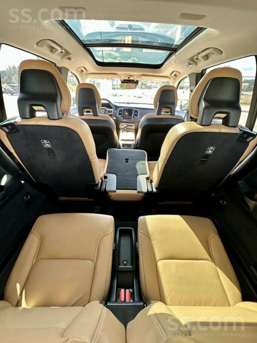 Melns Volvo XC90 2016 Rīga, ar dzinēja tilpumu 2.00 L un nobraukumu 221 tūkst. km par 17400 €, foto 20 vietnē AUTOMOTO.COM.LV