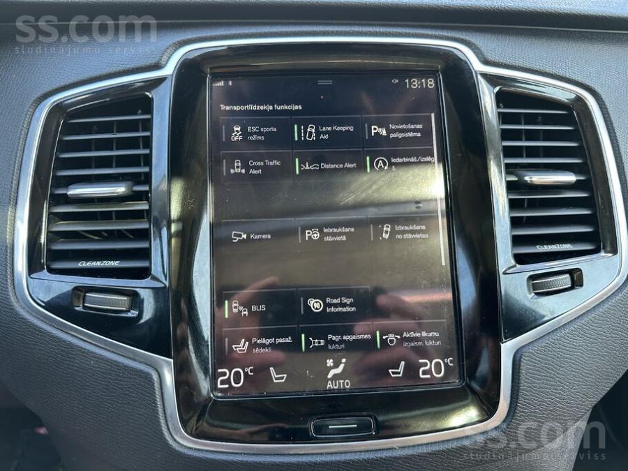 Melns Volvo XC90 2016 Rīga, ar dzinēja tilpumu 2.00 L un nobraukumu 221 tūkst. km par 17400 €, foto 33 vietnē AUTOMOTO.COM.LV